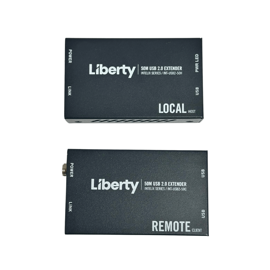 LIBERTY Extensor de video USB host INT-USB2-50C - remote INT-USB2-50C ...